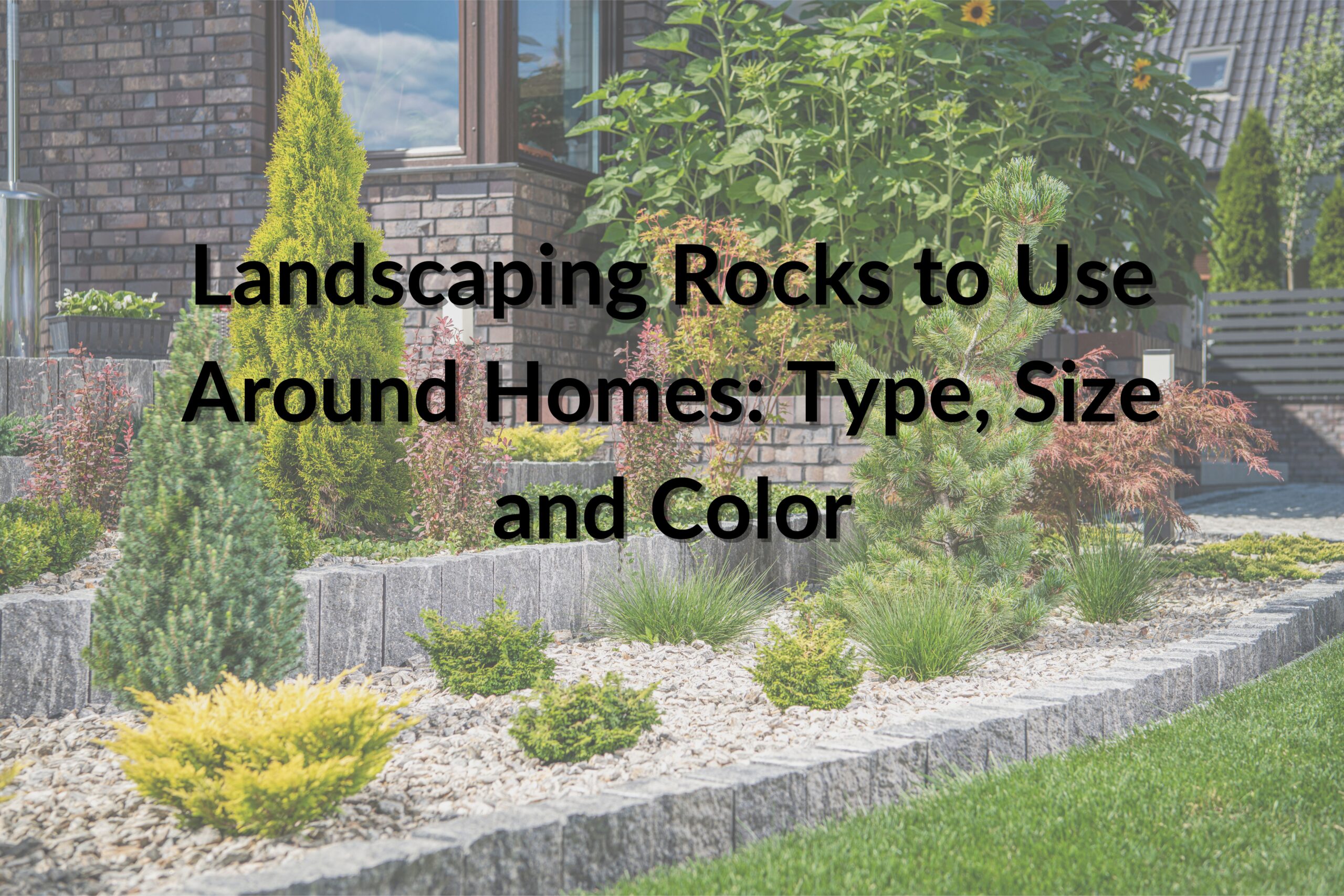 Landscaping Rocks to Use Around Homes: Type, Size and Color – His ...