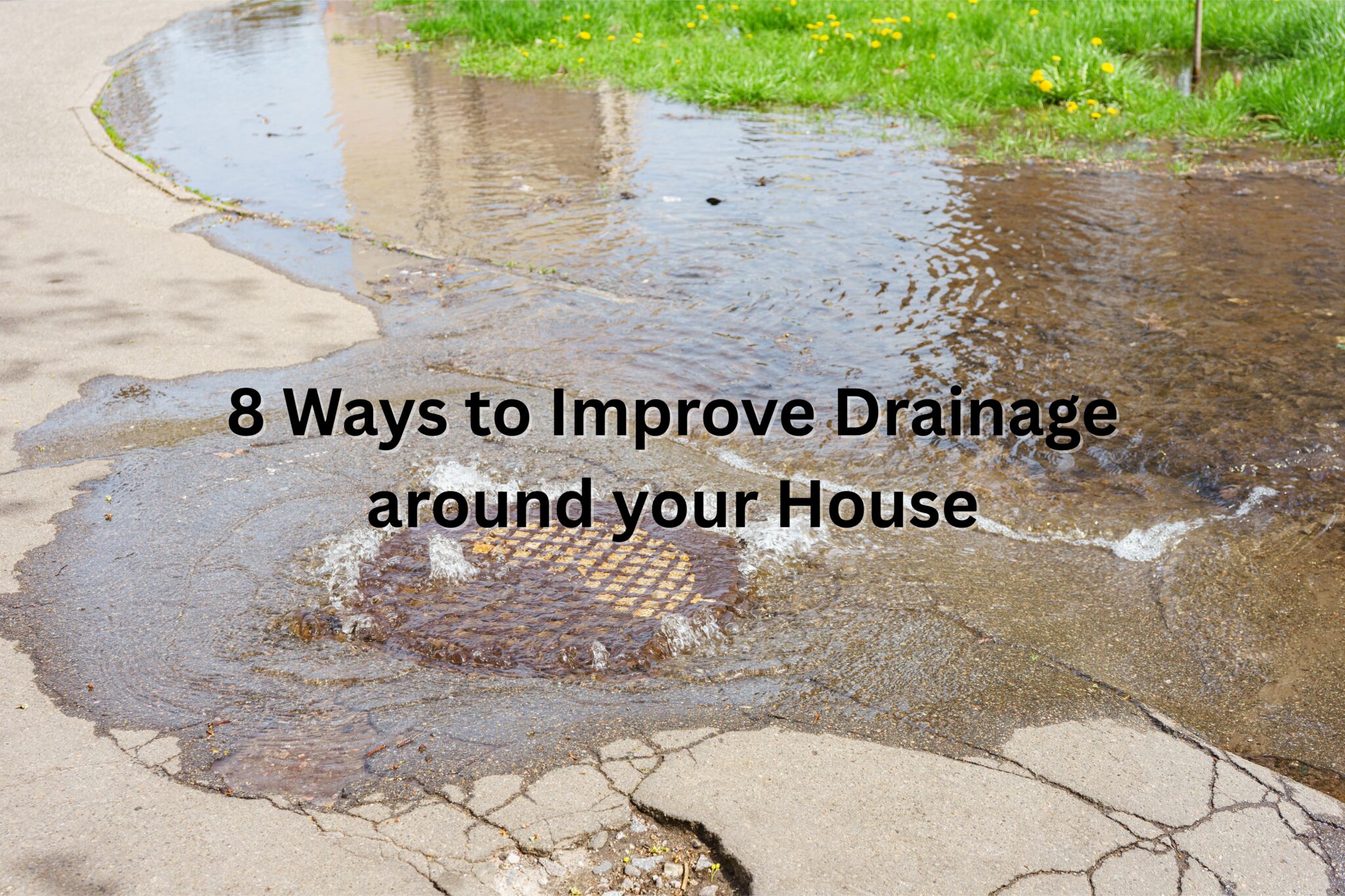 8 Ways to Improve Drainage around your House