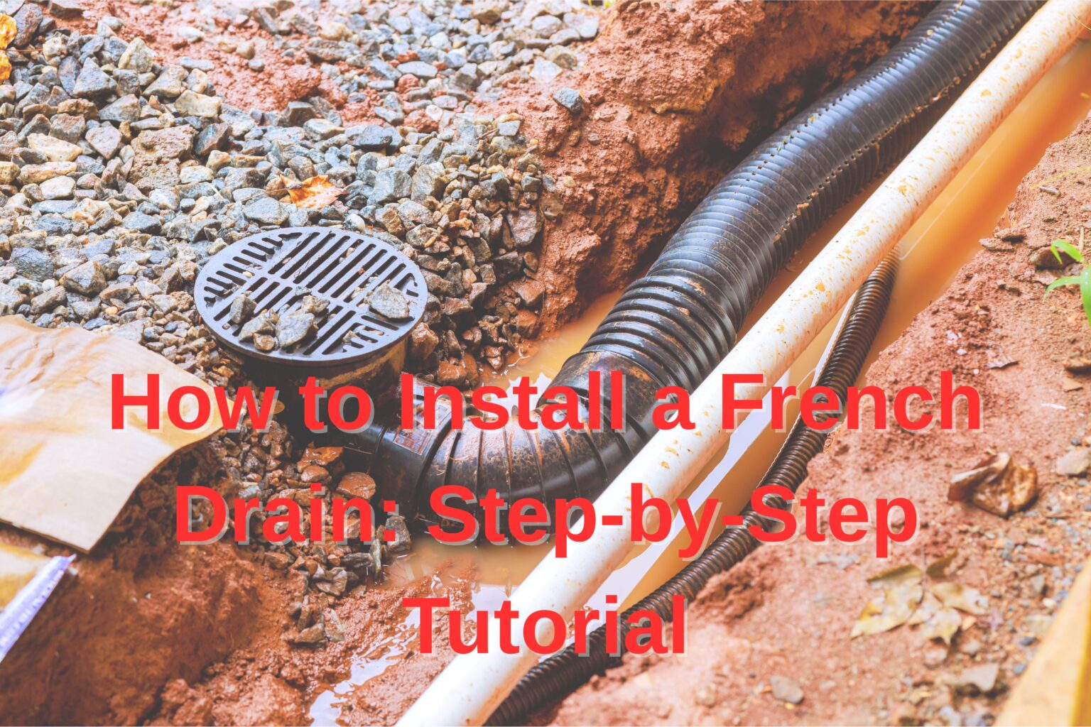 How to Install a French Drain: Step-by-Step Tutorial