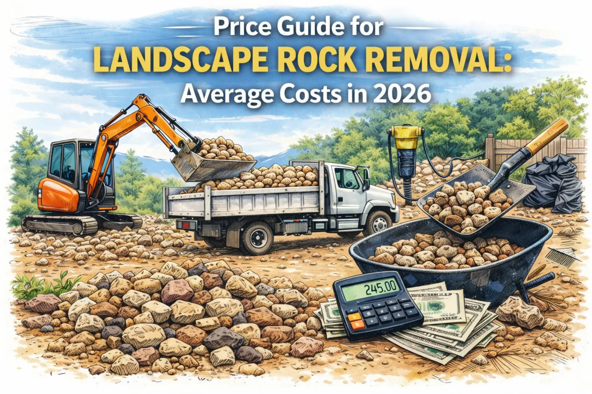Price Guide for Landscape Rock Removal: Average Costs in 2026